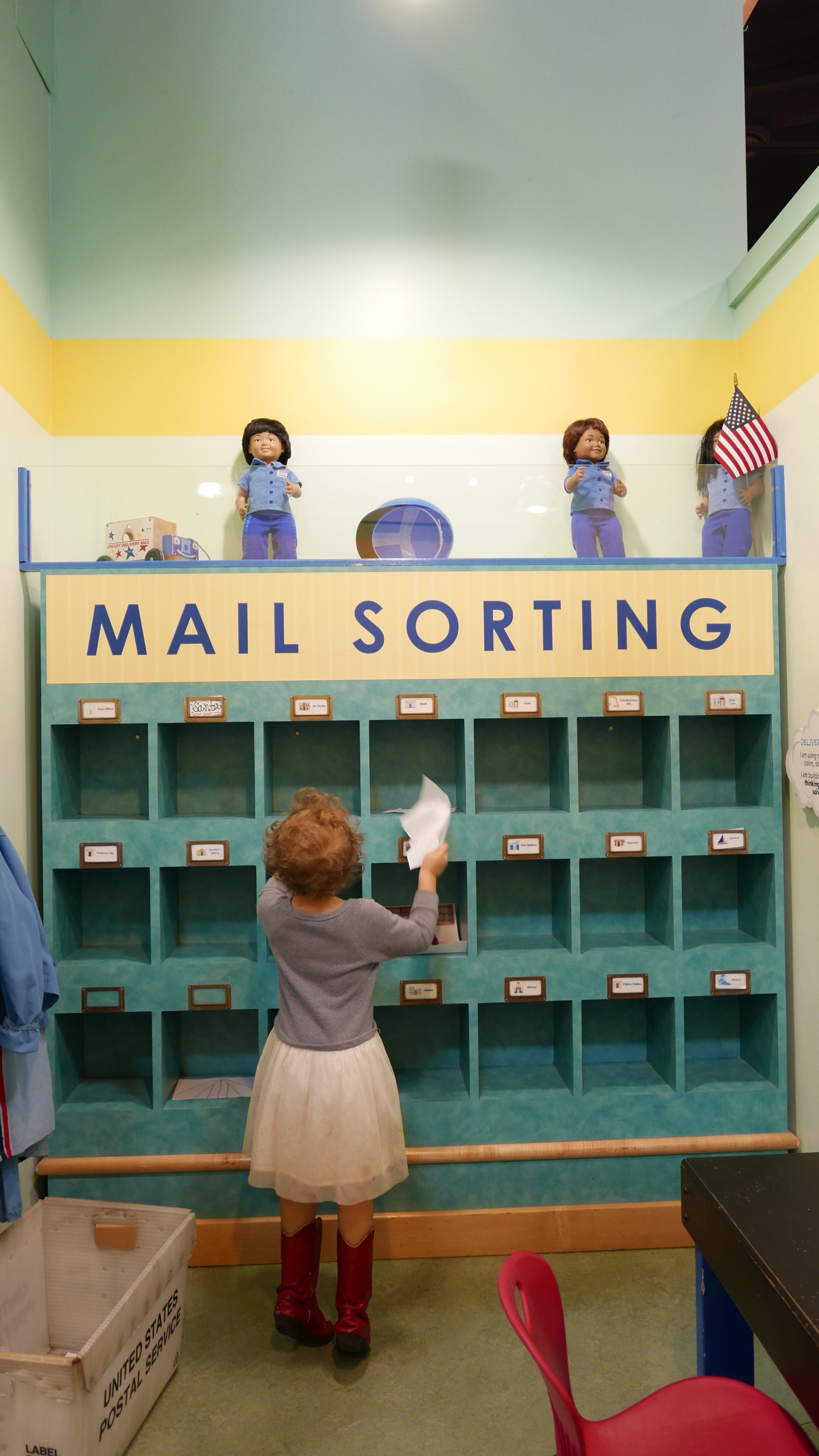 Pretend Museum in Irvine. A kid friendly kind of spot!