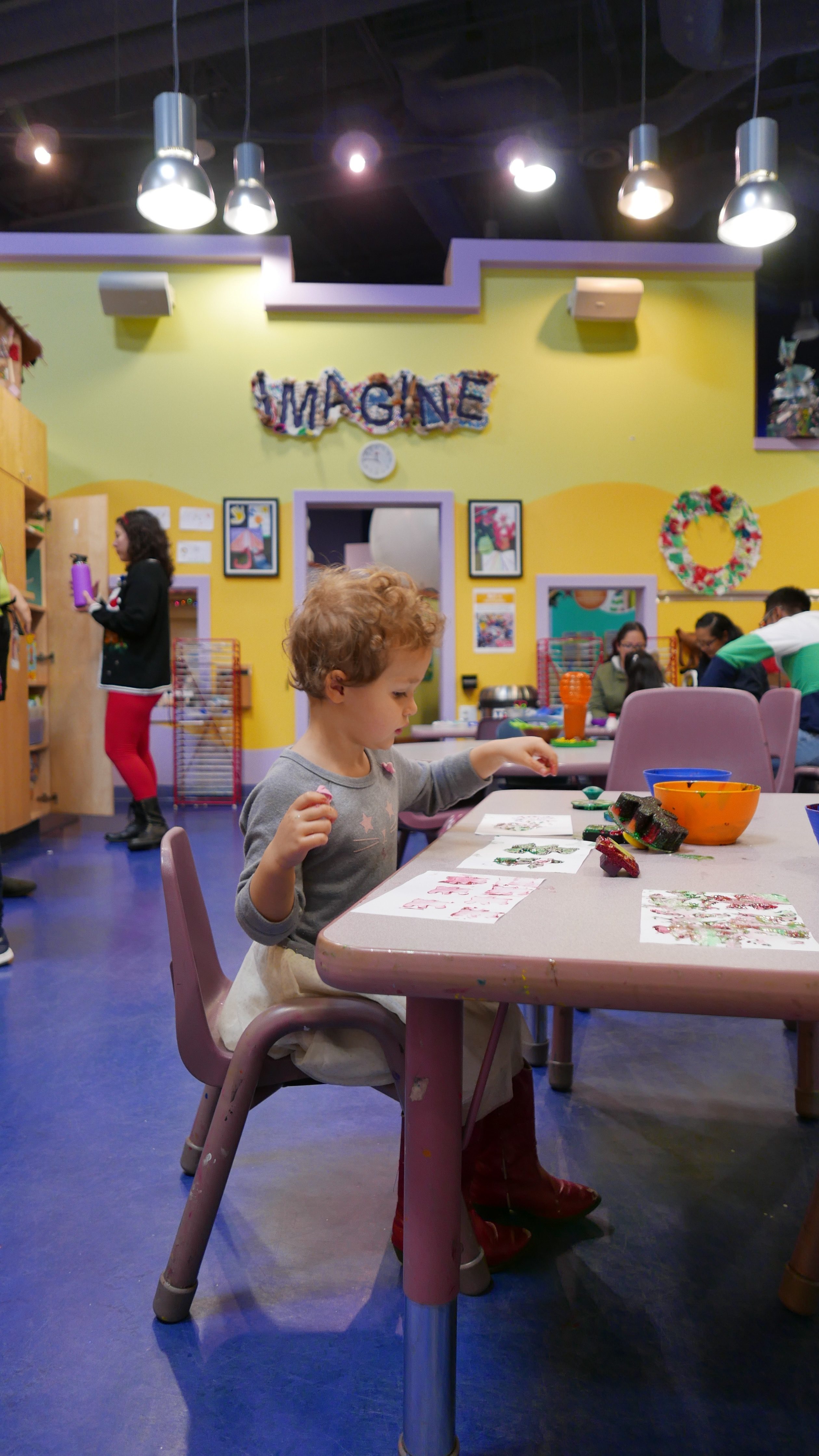 Pretend Museum in Irvine. A kid friendly kind of spot!